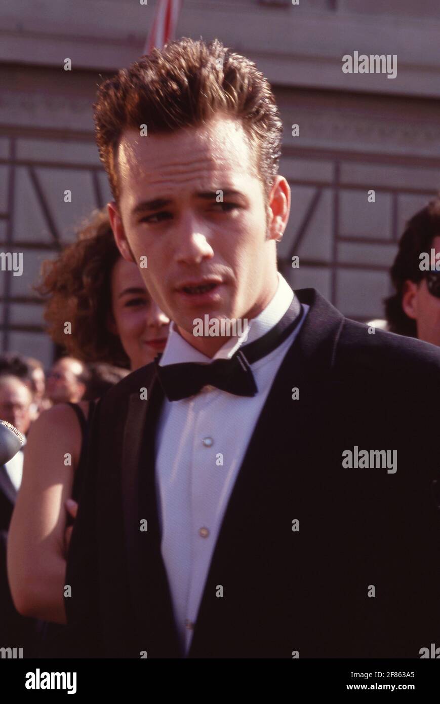 Luke Perry at the 43rd Annual Primetime Emmy Awards, Pasadena Civic ...