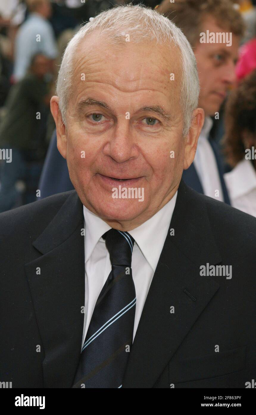 Ian Holm arriving at the premiere of "The Day After Tomorrow" at The ...