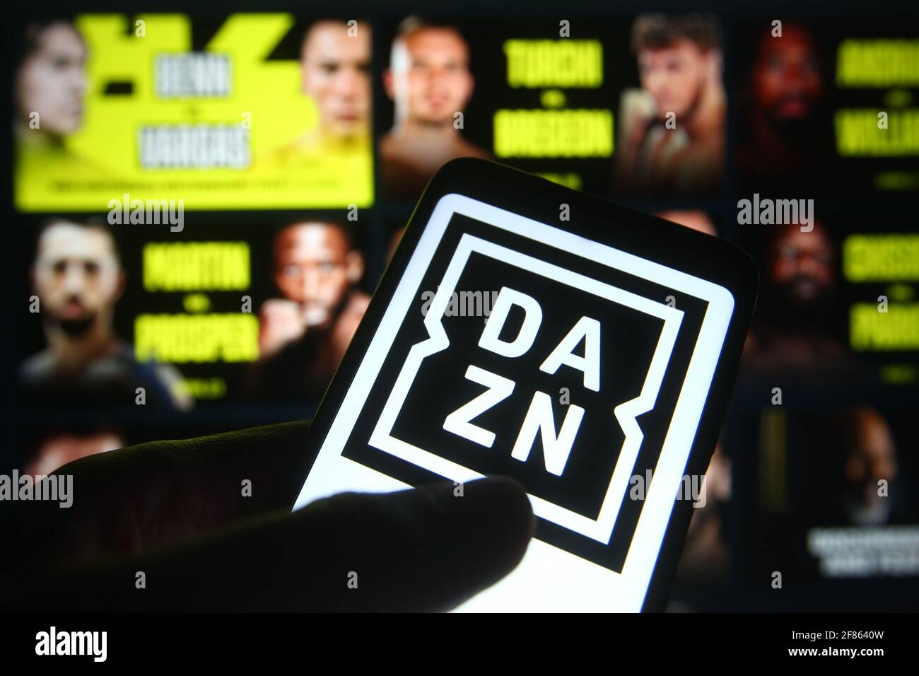 Dazn logo hi-res stock photography and images - Alamy