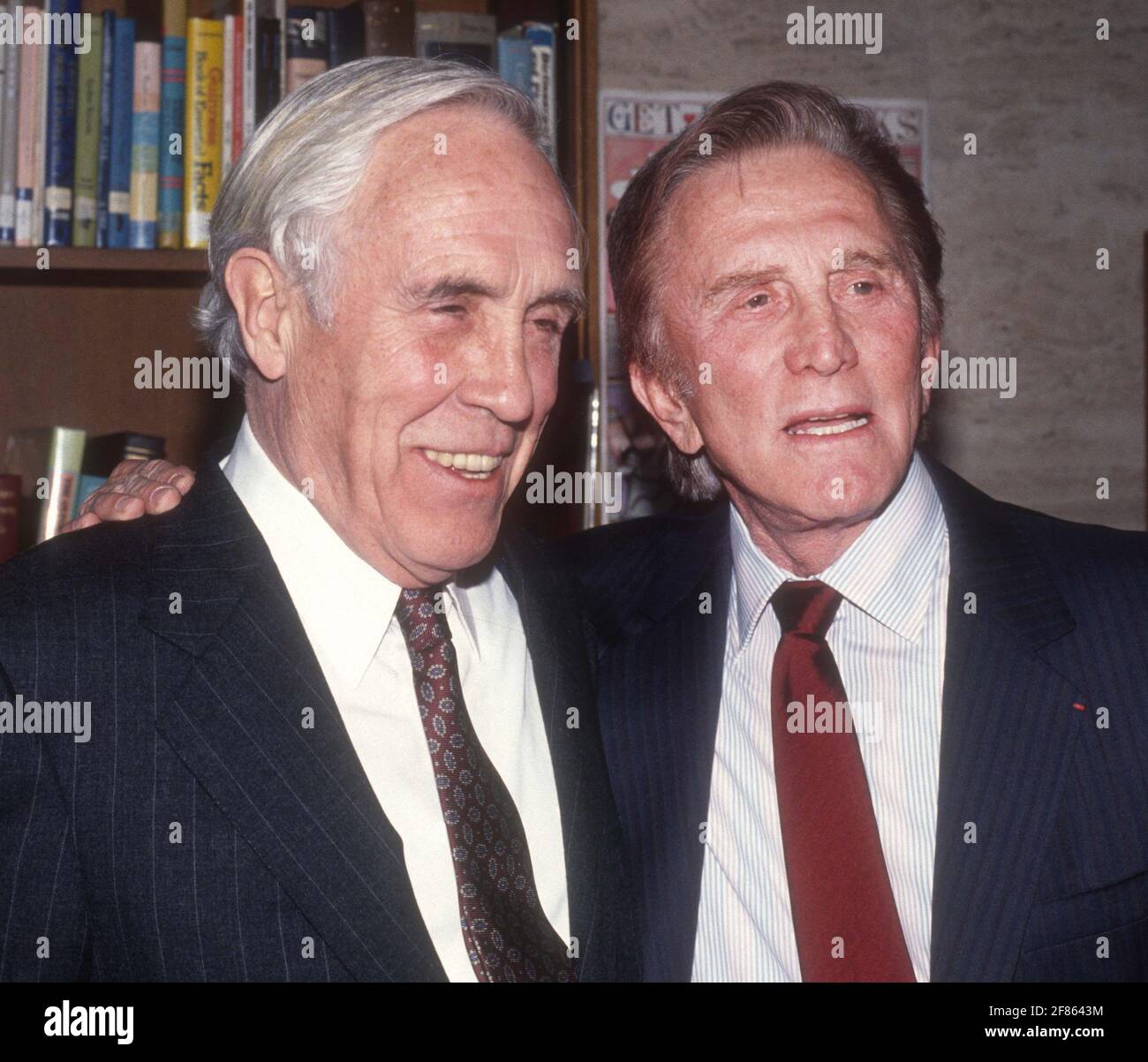 Jason Robards Kirk Douglas 1983 Photo By John Barrett/PHOTOlink ...