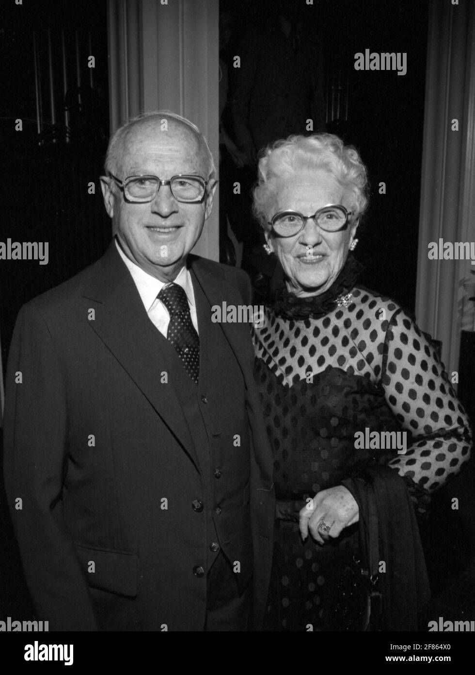 Walter Lantz and wife March 3, 1980 Credit: Ralph Dominguez/MediaPunch ...