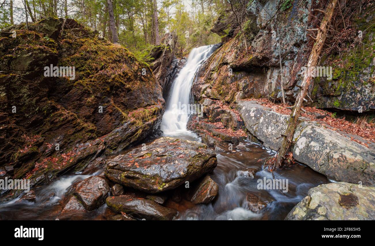Waterfalls of Western Massachusetts in Fall Stock Photo - Alamy