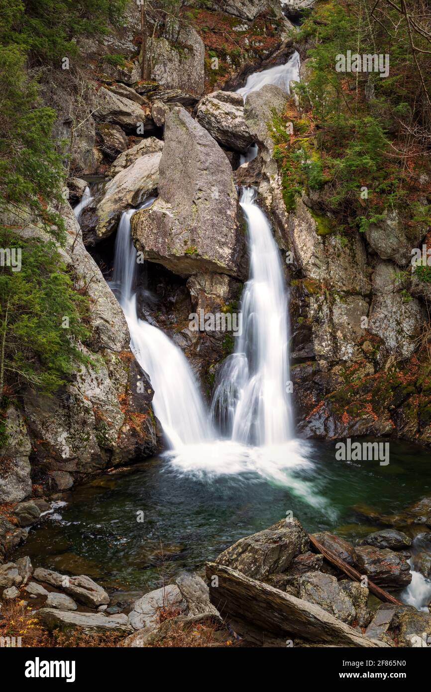 Waterfalls of Western Massachusetts in Fall Stock Photo - Alamy