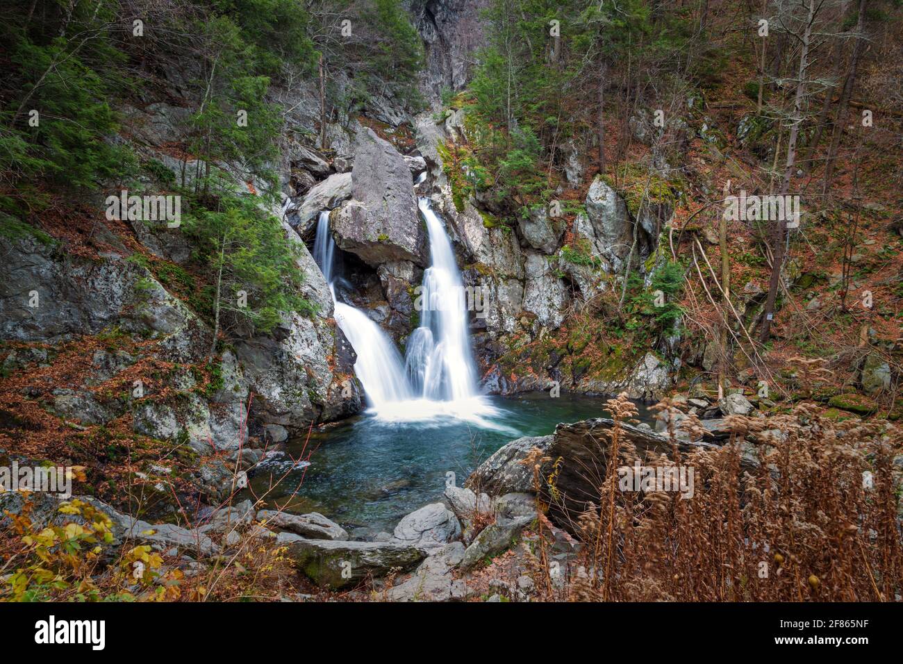 Waterfalls of Western Massachusetts in Fall Stock Photo - Alamy