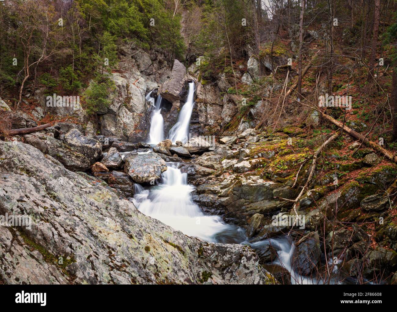 Waterfalls of Western Massachusetts in Fall Stock Photo - Alamy