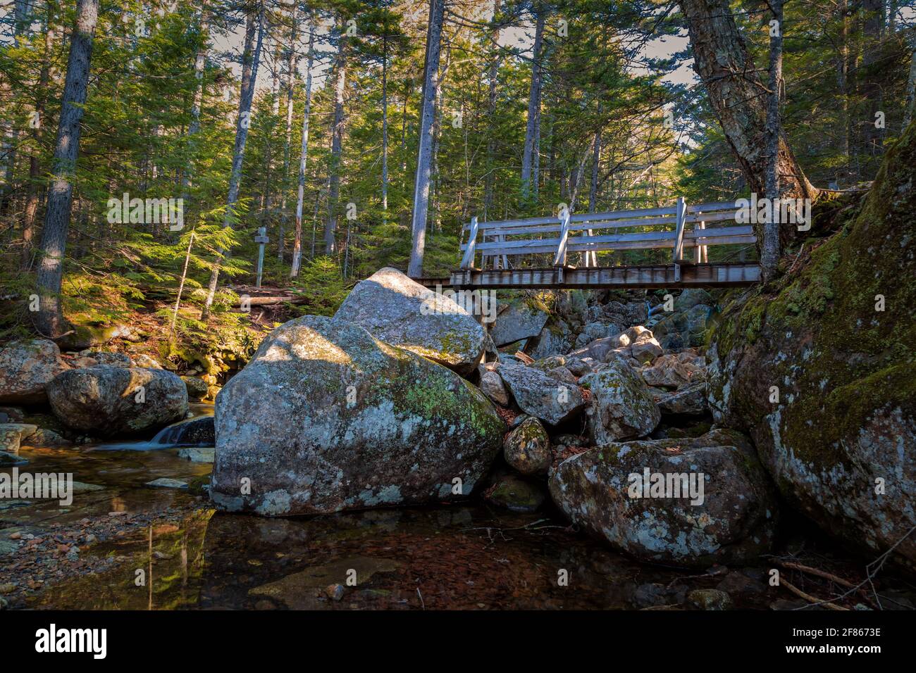 Hiking Mount Pierce, New Hampshire Stock Photo - Alamy