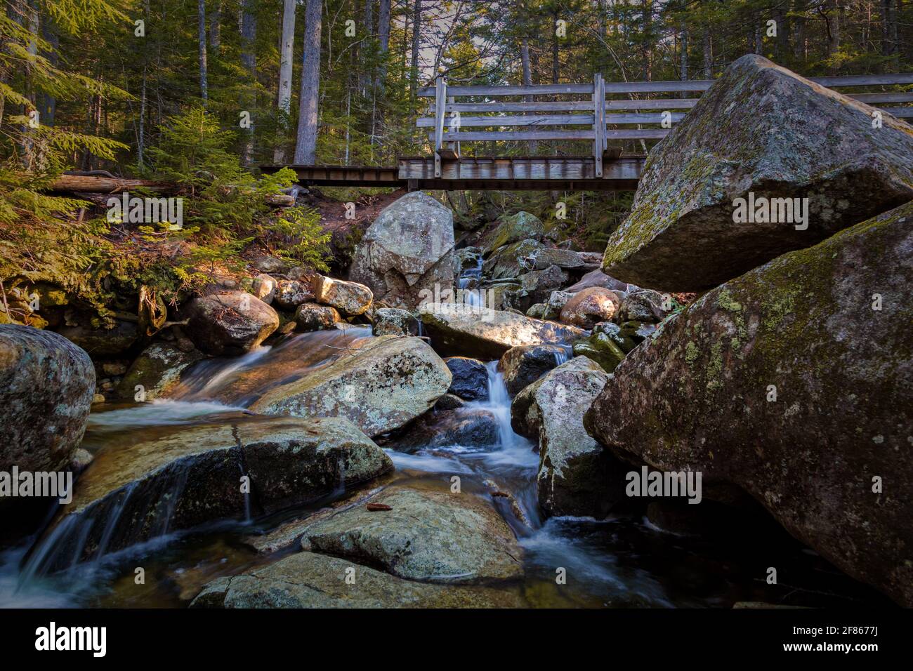 Hiking Mount Pierce, New Hampshire Stock Photo - Alamy