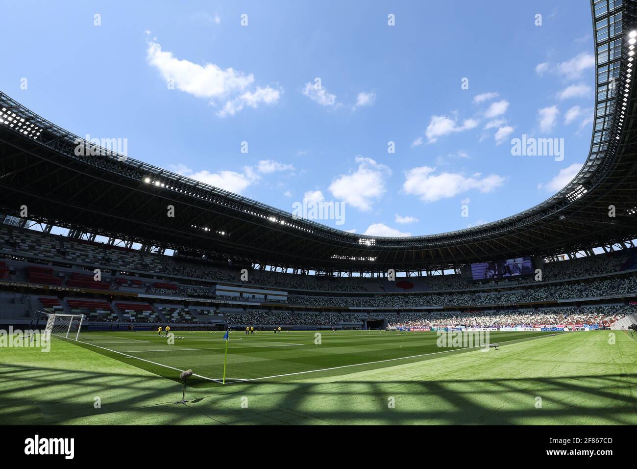 Tokyo, Japan. 11th Apr, 2021. National Stadium Football/Soccer ...
