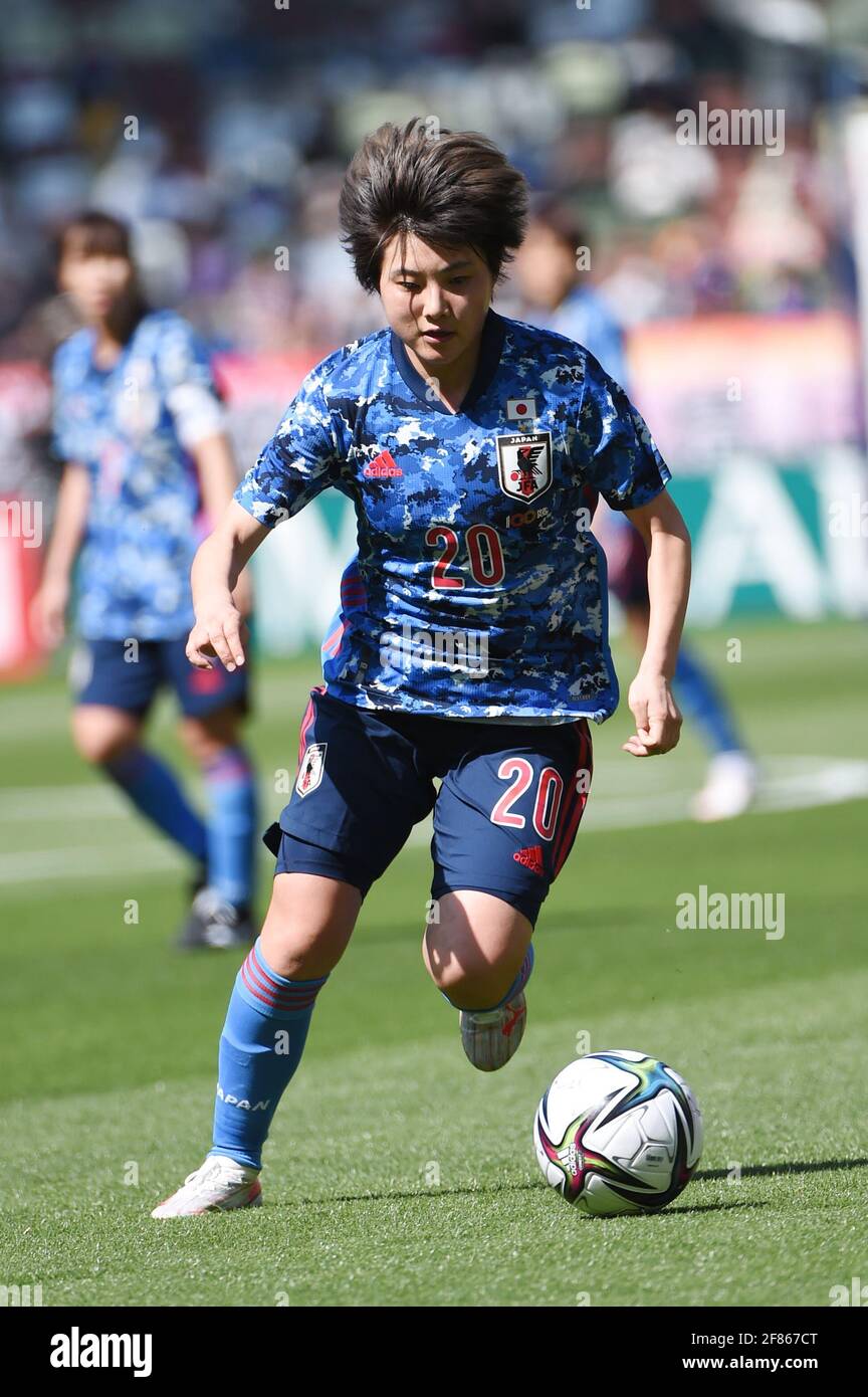 Tokyo, Japan. 11th Apr, 2021. Honoka Hayashi (JPN) Football/Soccer ...