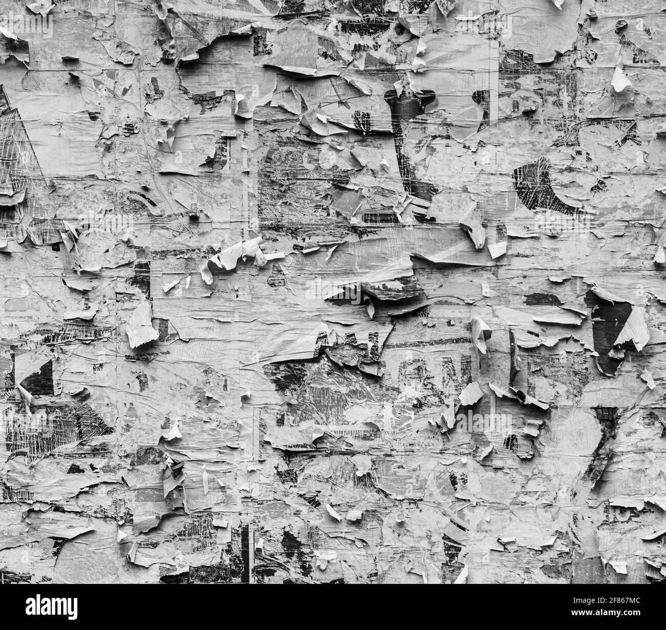 Grayscale shot of an old billboard texture Stock Photo - Alamy