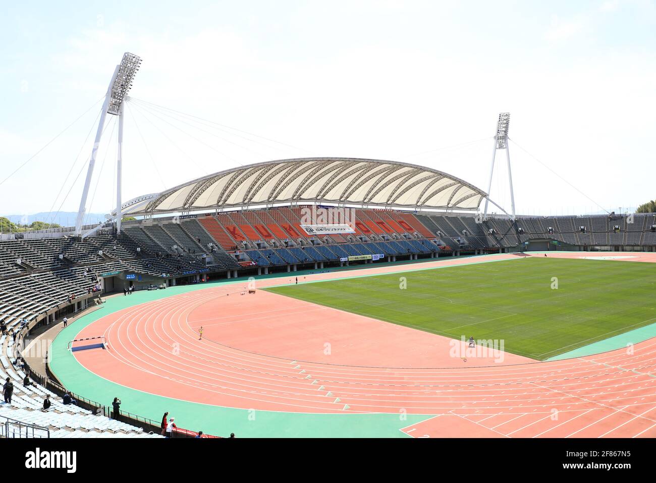Kumamoto, Japan. 10th Apr, 2021. General view Athletics : The 29th ...