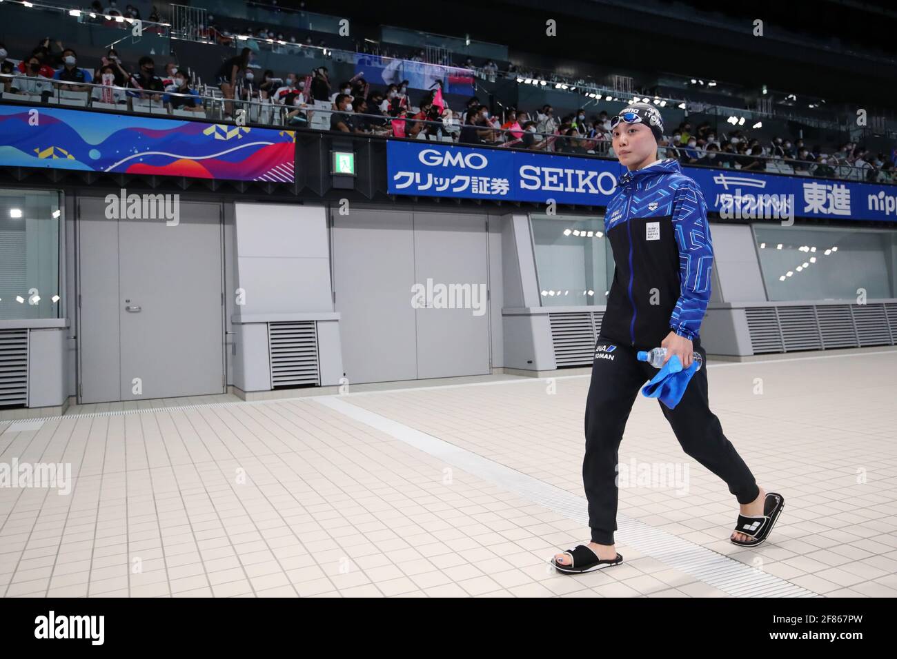 Tokyo Aquatics Centre, Tokyo, Japan. 9th Apr, 2021. Rika Omoto, APRIL 9 ...