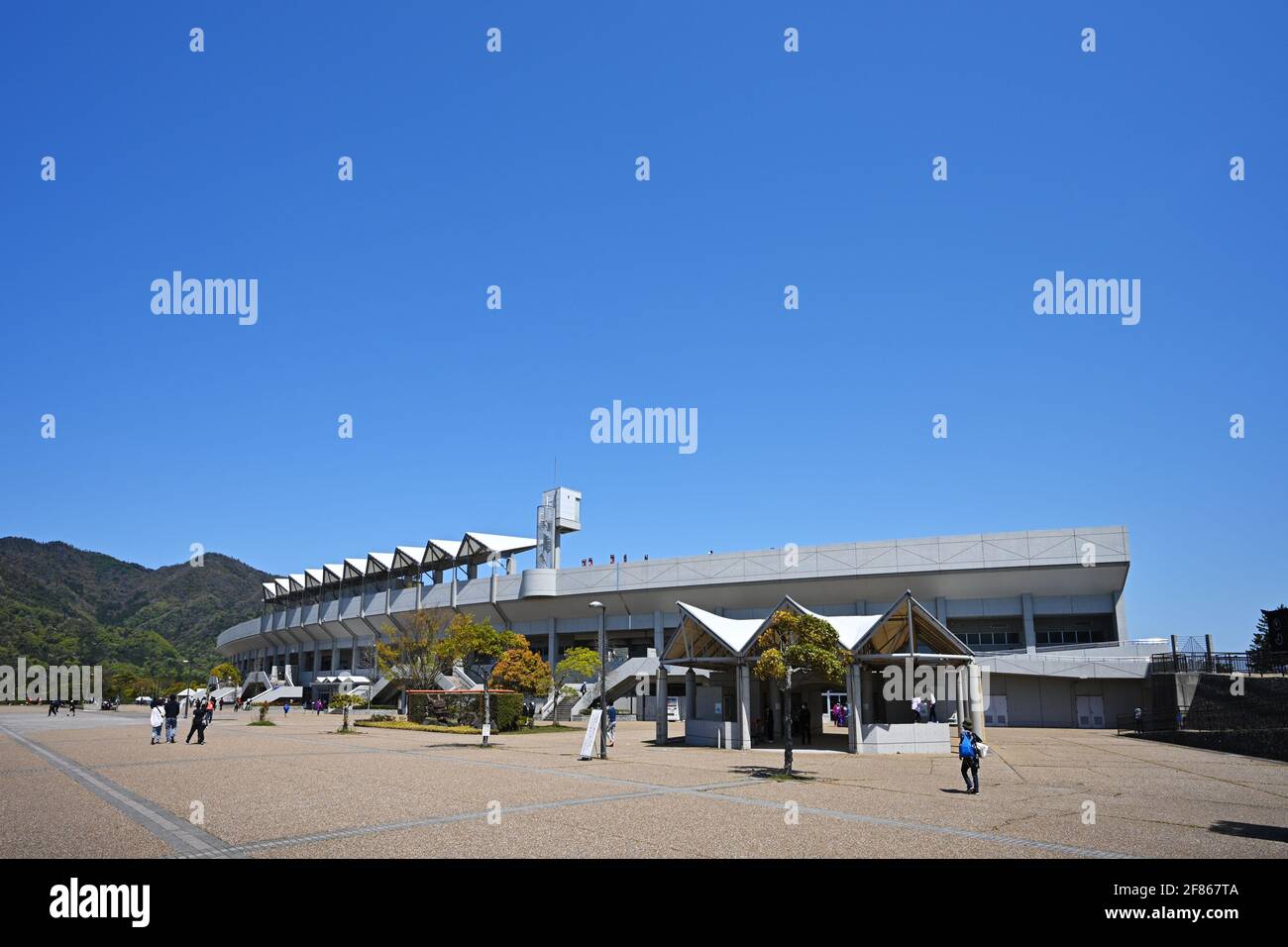 Shimane, Japan. 11th Apr, 2021. General view Athletics : 75th Izumo ...
