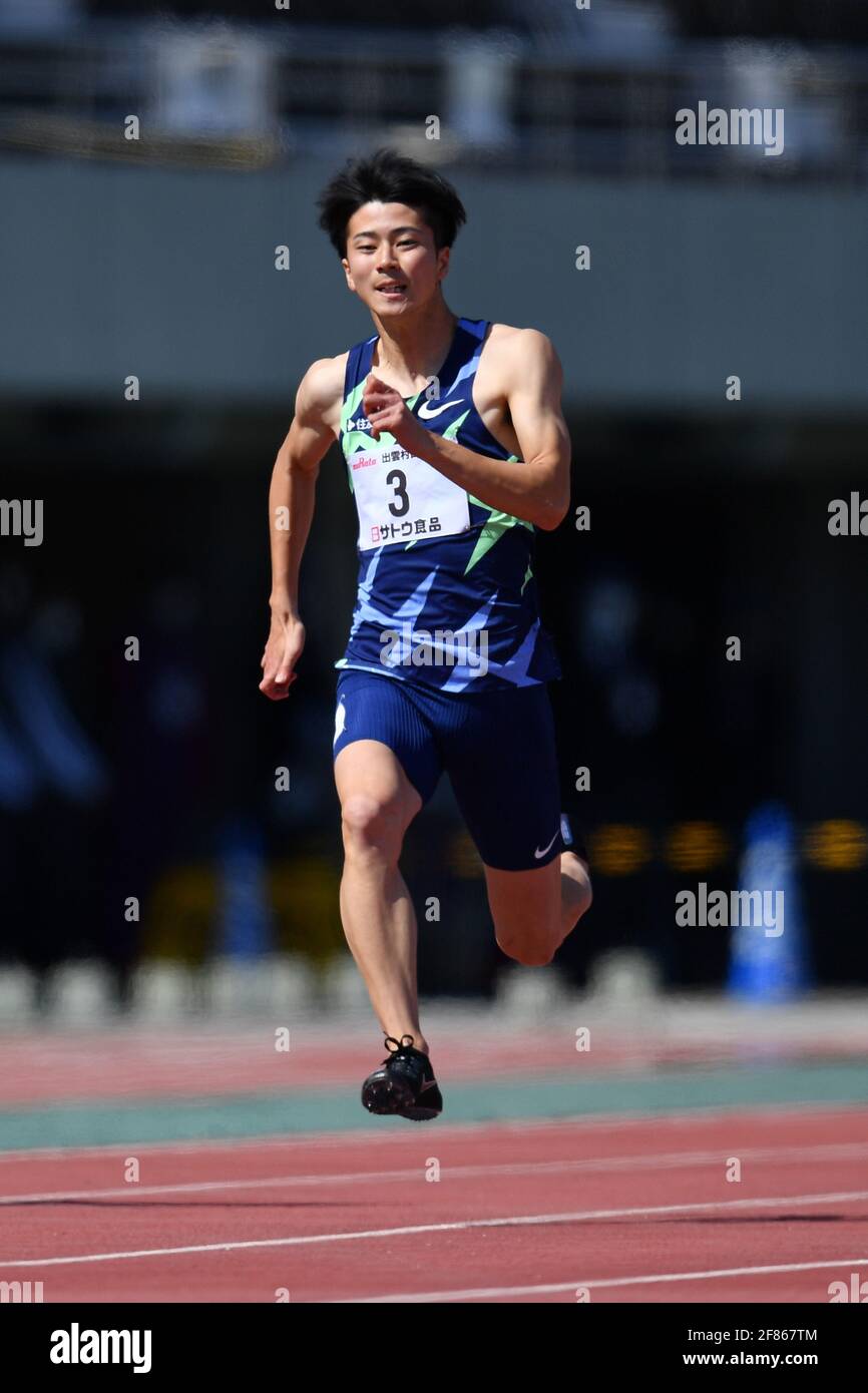 Shimane, Japan. Credit: MATSUO. 11th Apr, 2021. Shuhei Tada Athletics ...