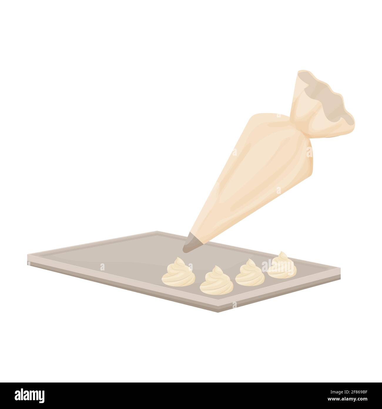 Piping bag isolated Stock Vector Images - Alamy