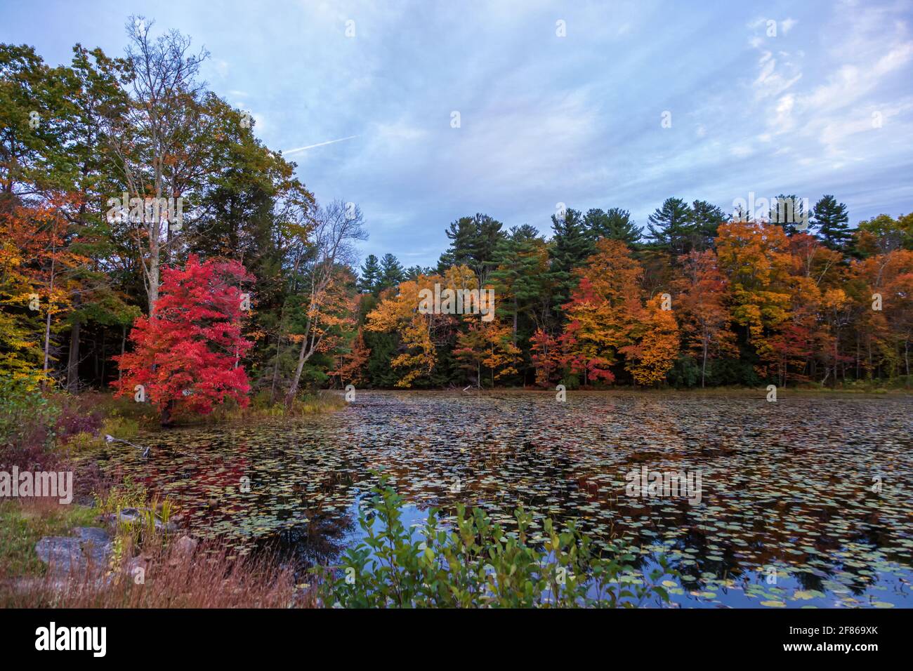 Fall Season in Western Massachusetts Stock Photo - Alamy