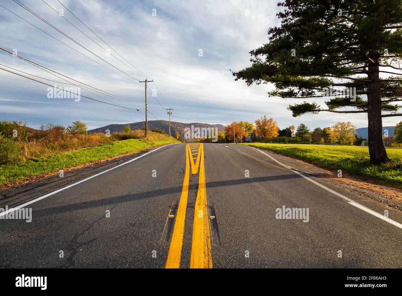 Fall Season in Western Massachusetts Stock Photo - Alamy