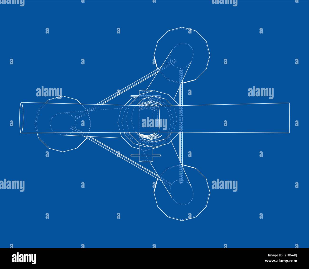 Axle stand isolated. Vector Stock Vector Image & Art - Alamy