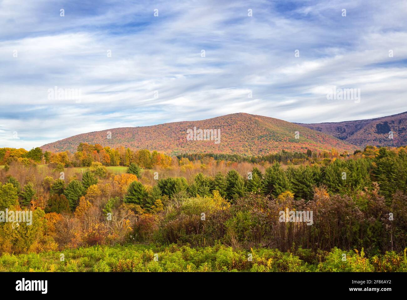 Fall Season in Western Massachusetts Stock Photo - Alamy