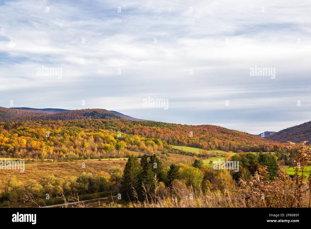 Fall Season in Western Massachusetts Stock Photo - Alamy