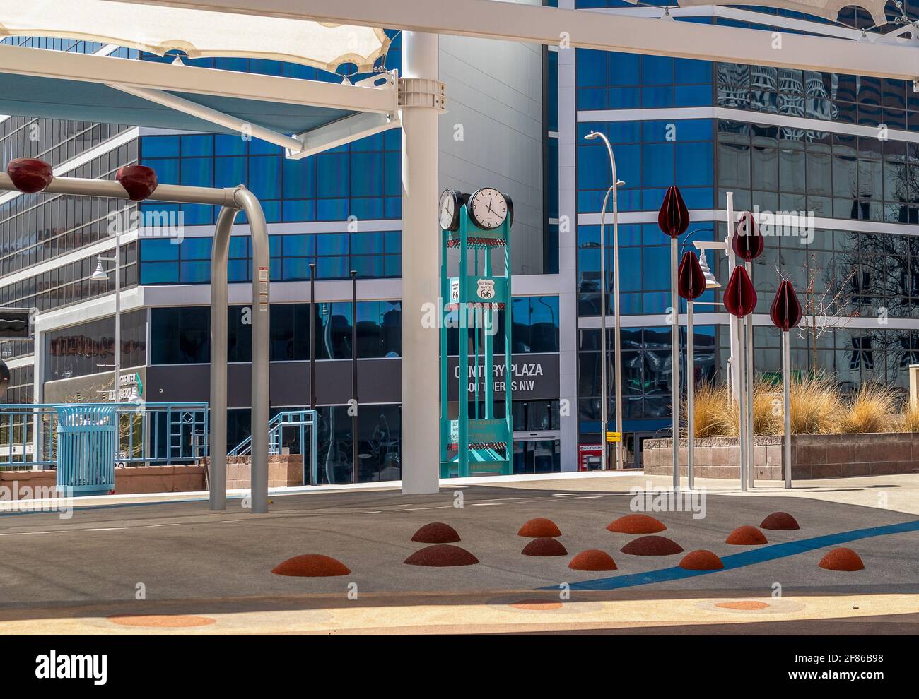 Downtown albuquerque civic plaza hi-res stock photography and images - Alamy