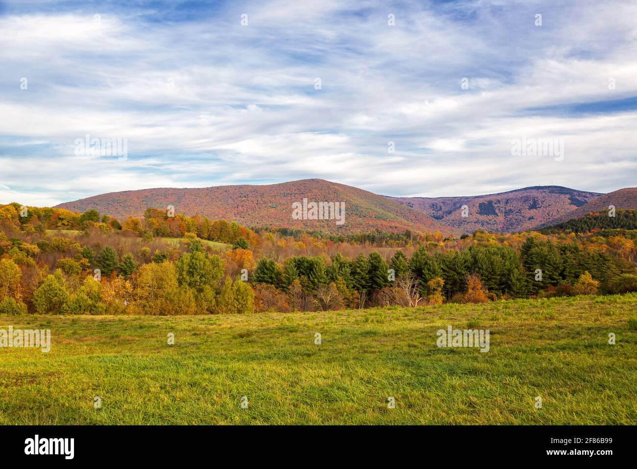 Fall Season in Western Massachusetts Stock Photo - Alamy
