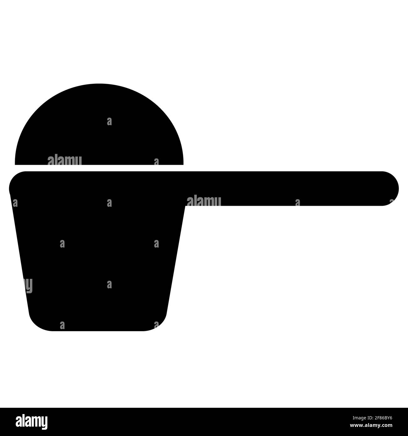 scoop icon on white background. flat style. detergent scoop sign ...