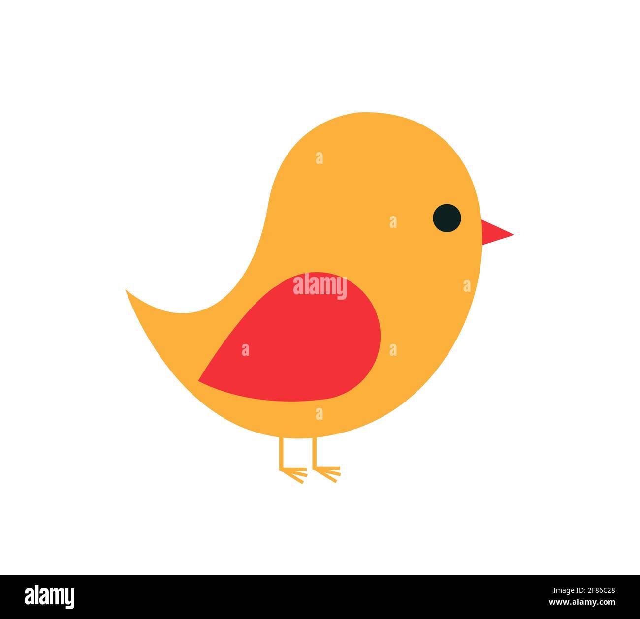 Colored Bird vector illustration Stock Vector Image & Art - Alamy