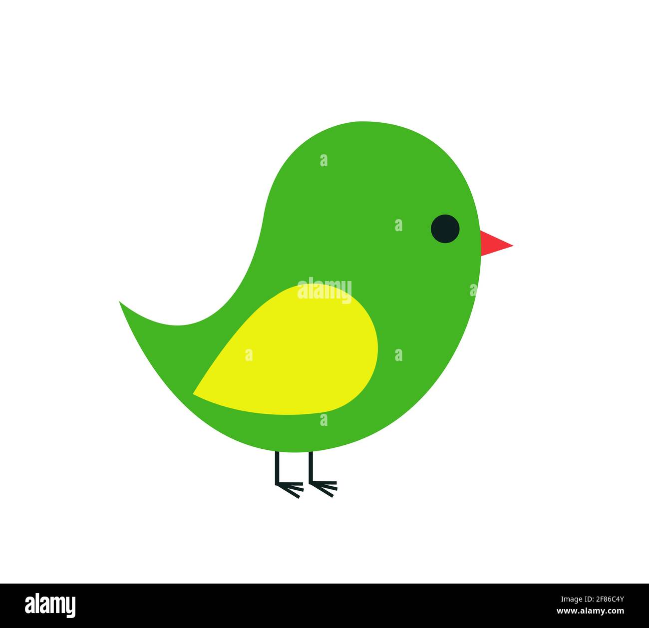 Colored Bird vector illustration Stock Vector Image & Art - Alamy