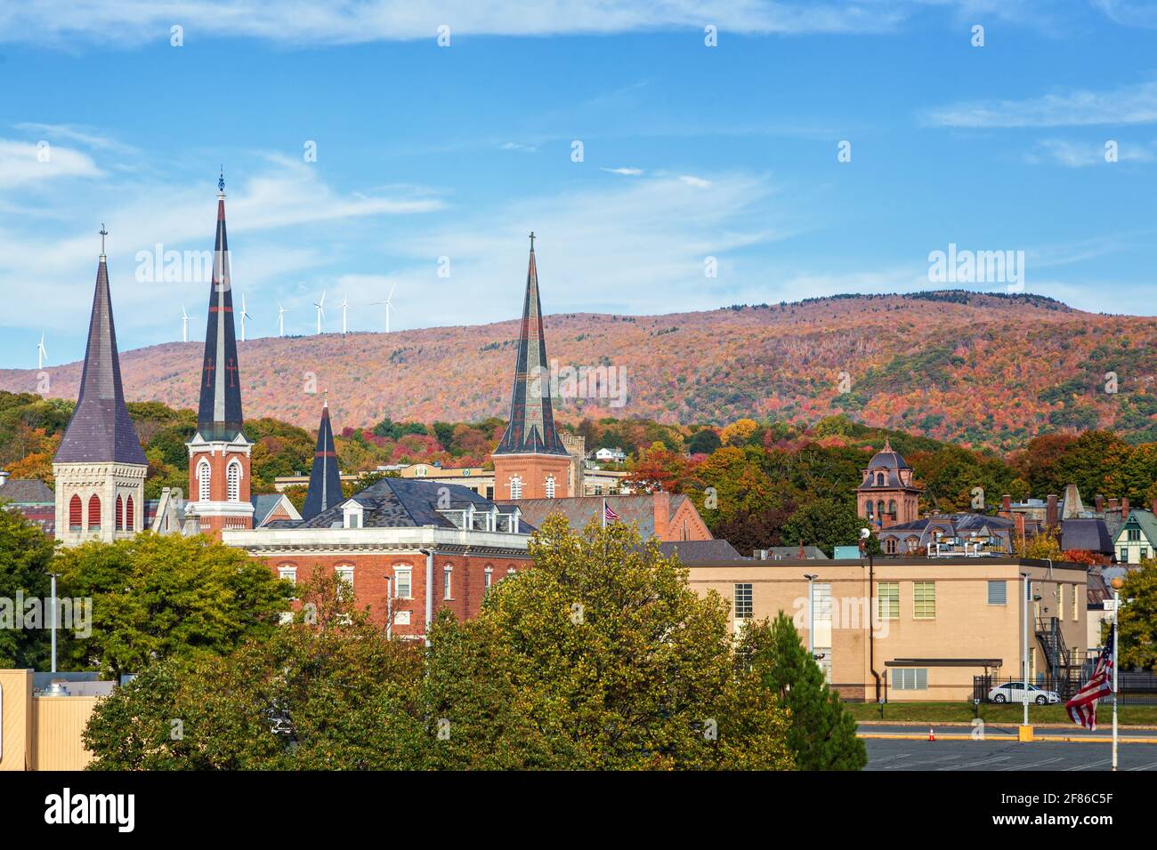 Fall Season in Western Massachusetts Stock Photo - Alamy