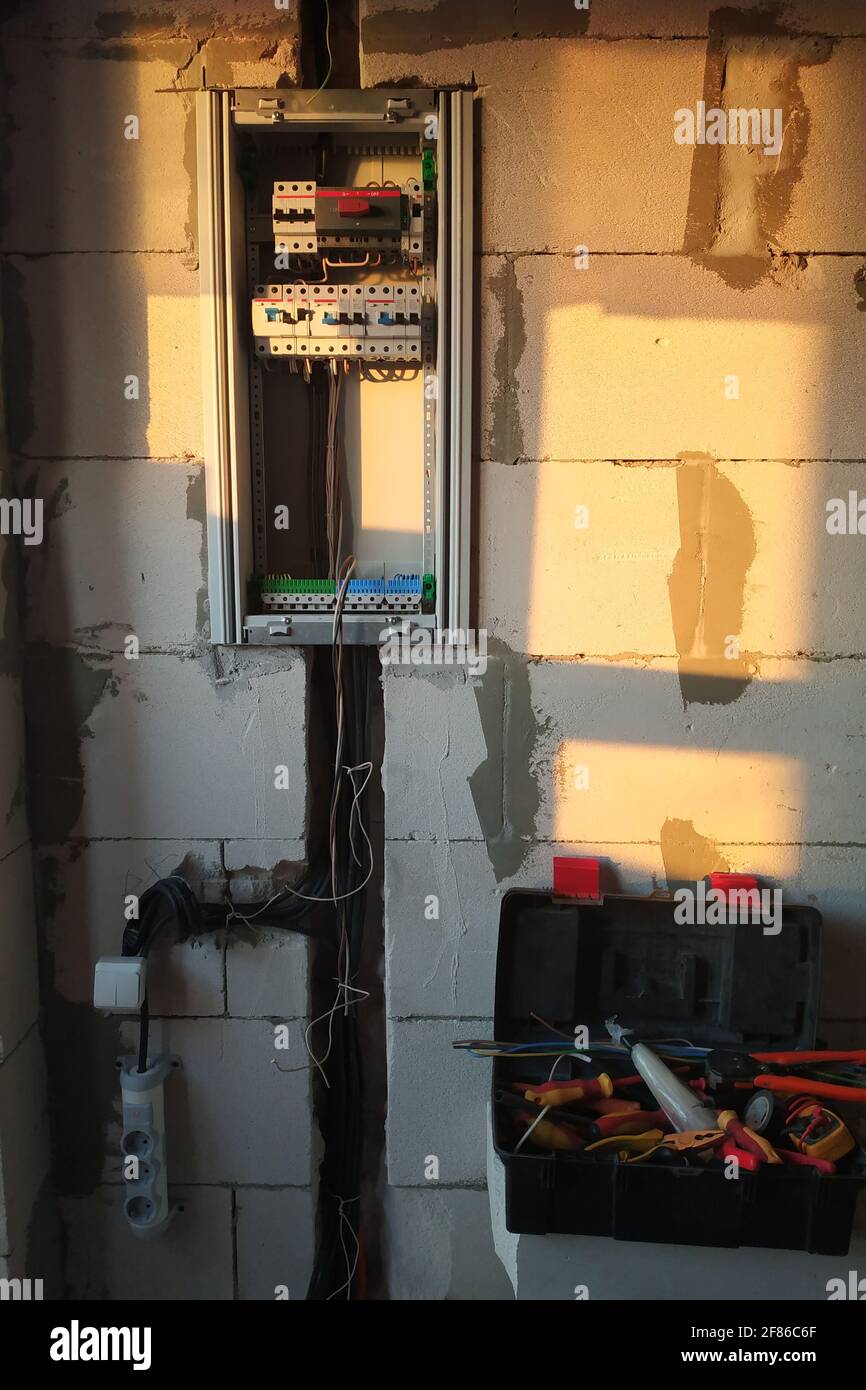 Empty switchboard hi-res stock photography and images - Alamy