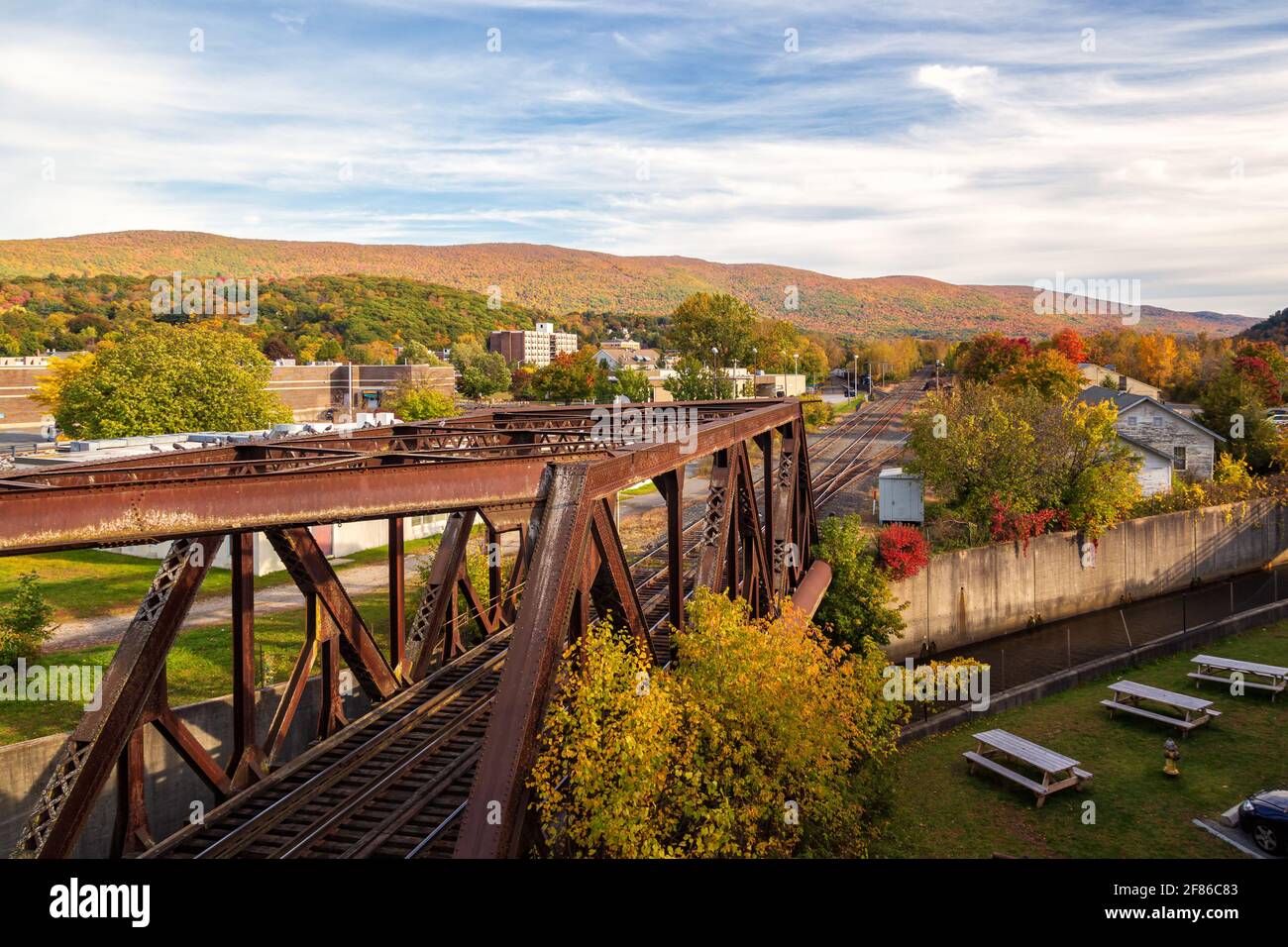 Fall Season in Western Massachusetts Stock Photo - Alamy