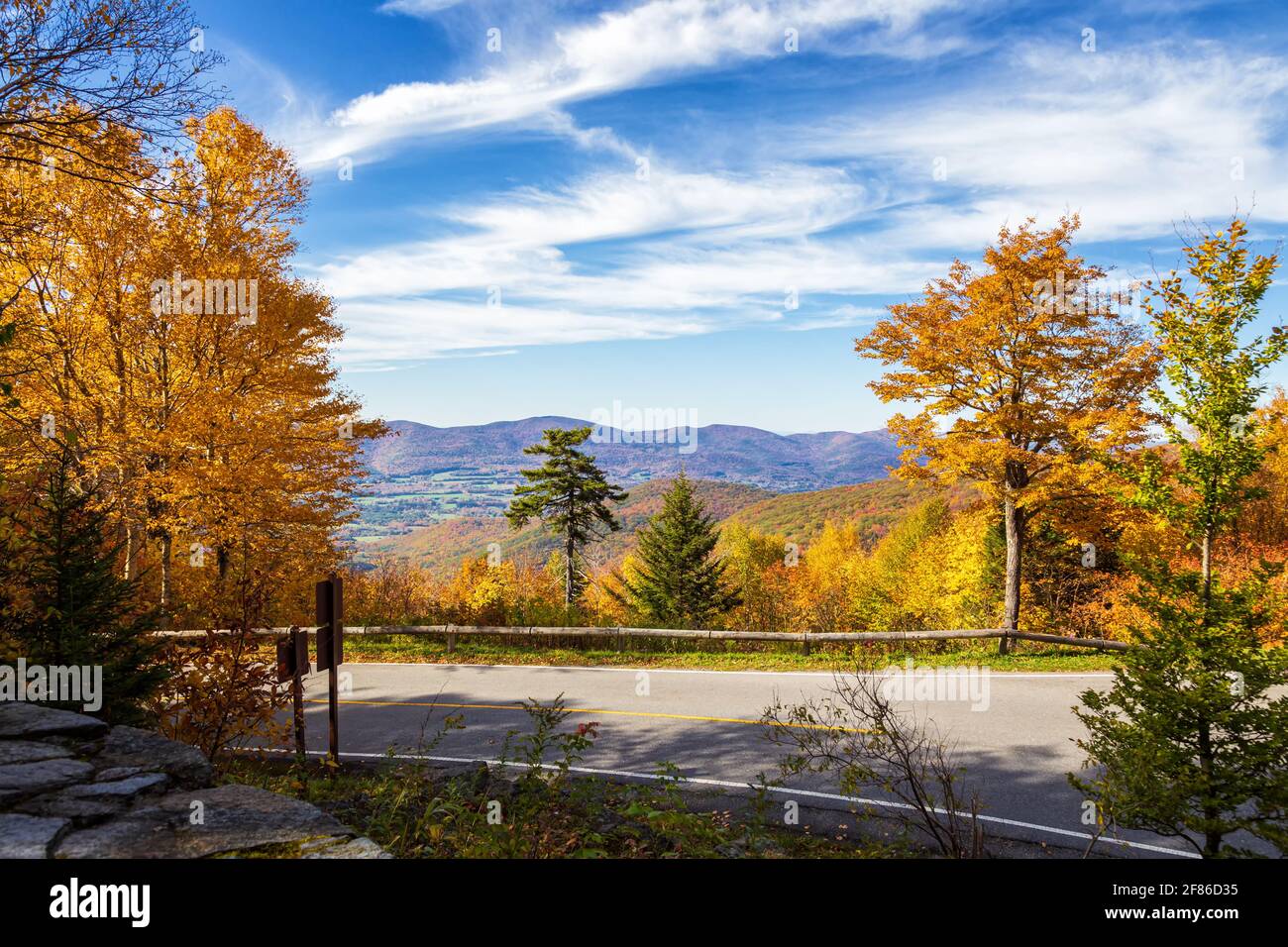 Fall Season in Western Massachusetts Stock Photo - Alamy