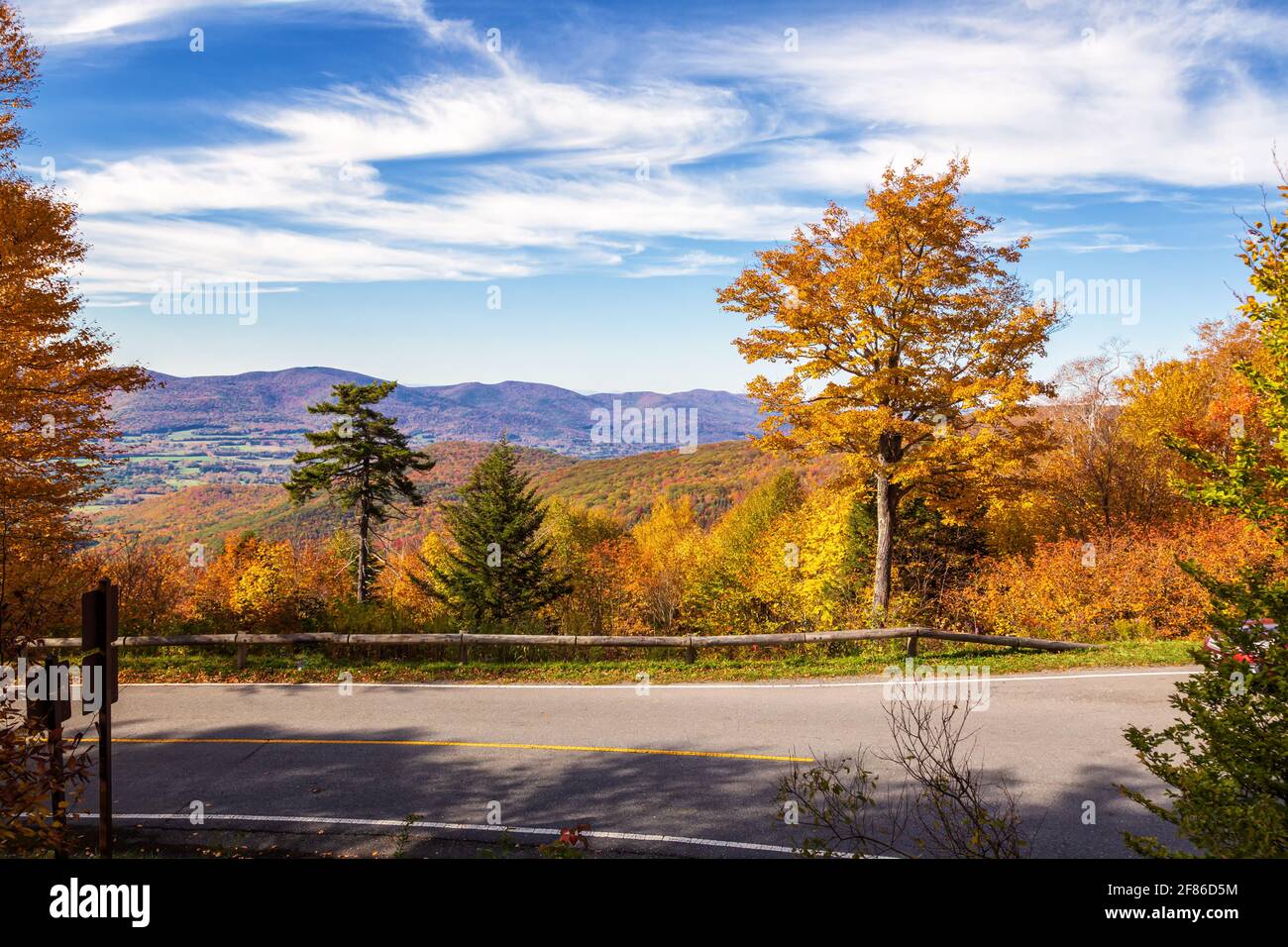 Fall Season in Western Massachusetts Stock Photo - Alamy