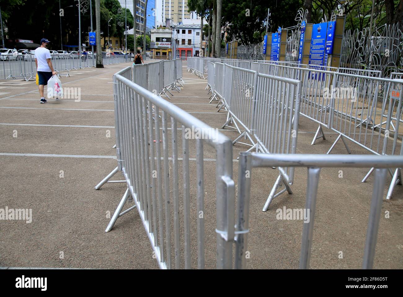 salvador, bahia, brazil - december 14, 2020: protection and isolation ...