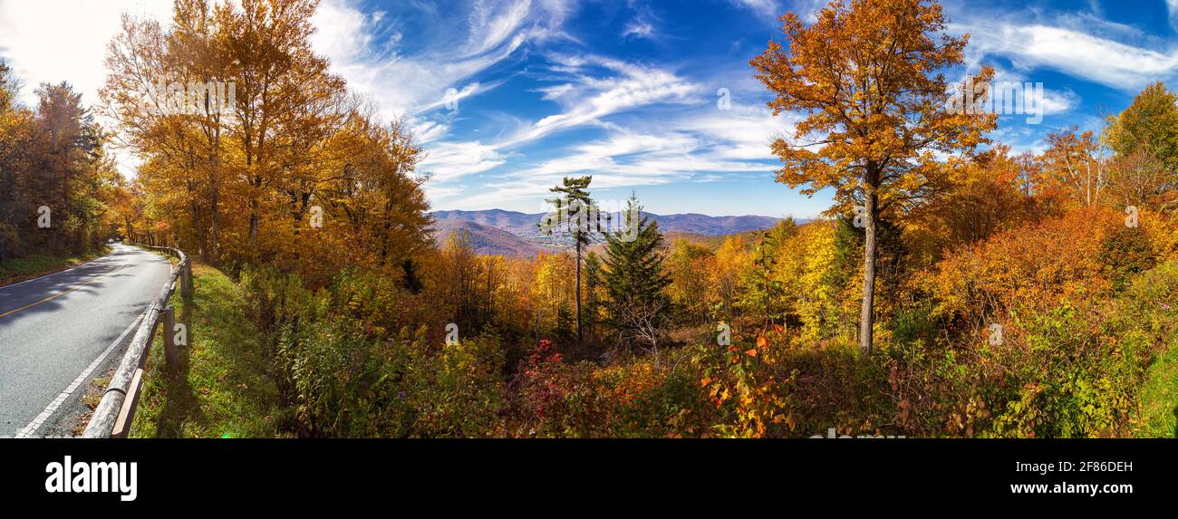 Fall Season in Western Massachusetts Stock Photo - Alamy