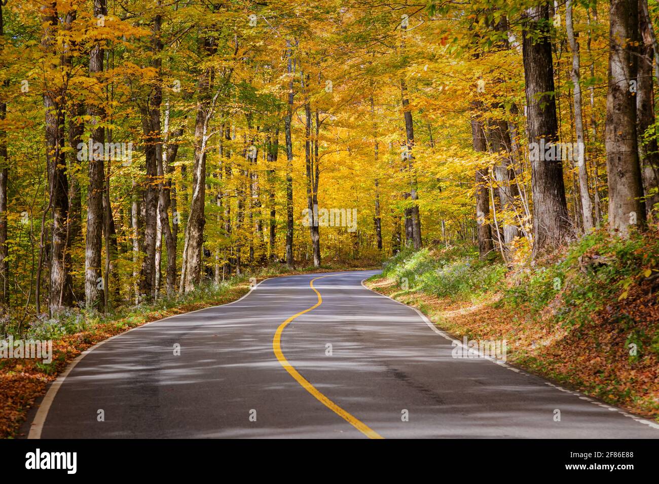 Fall Season in Western Massachusetts Stock Photo - Alamy