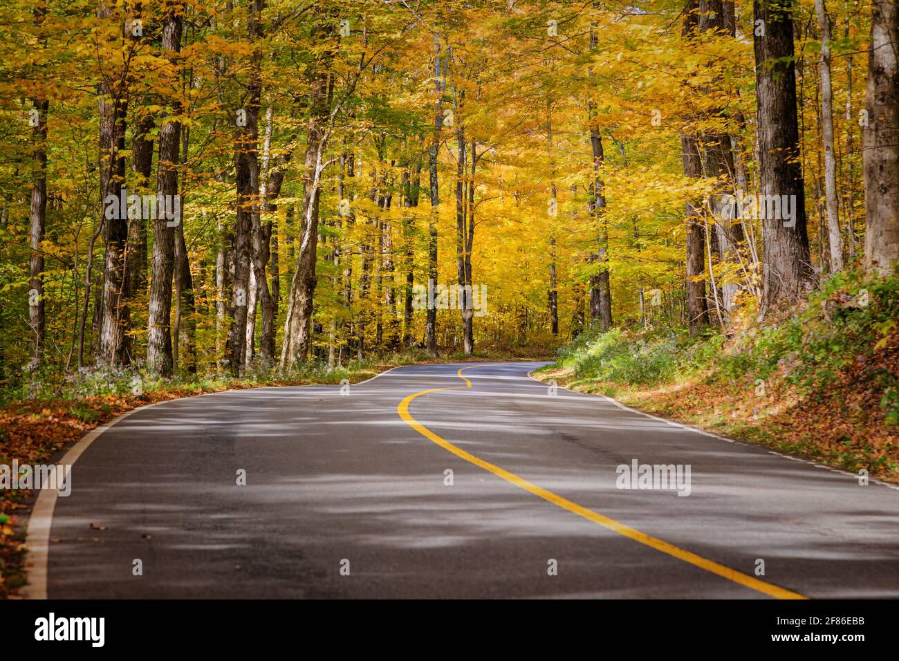 Fall Season in Western Massachusetts Stock Photo - Alamy