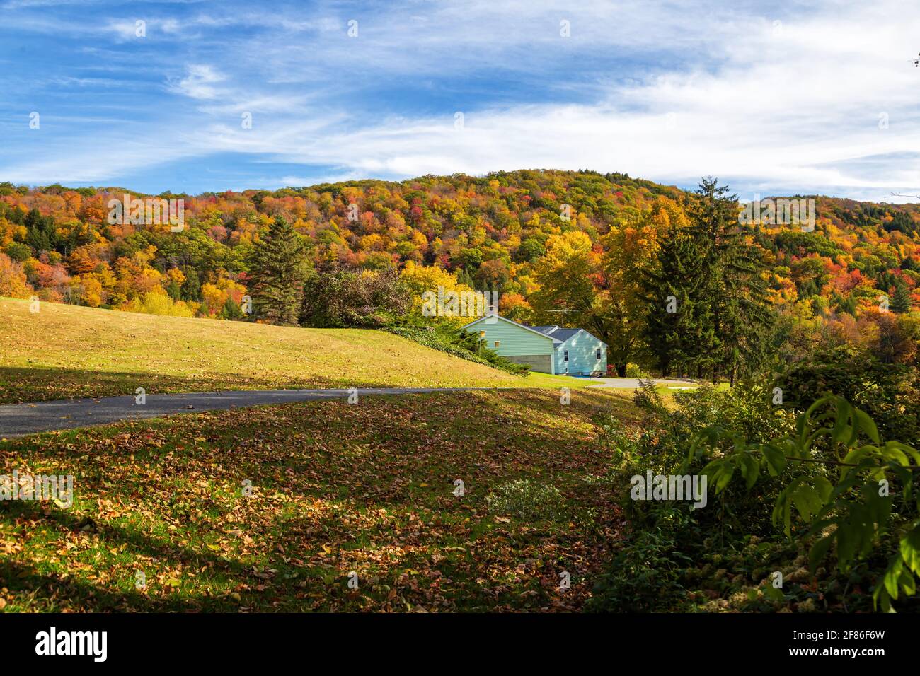 Fall Season in Western Massachusetts Stock Photo - Alamy