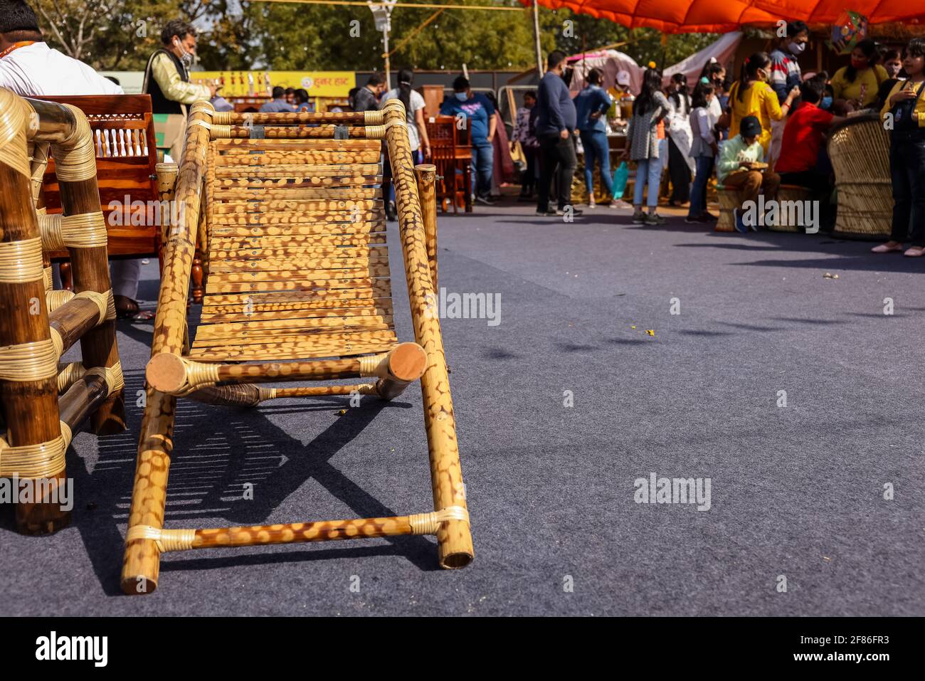 Handmade craft products for home and women on display for sale at Hunar ...