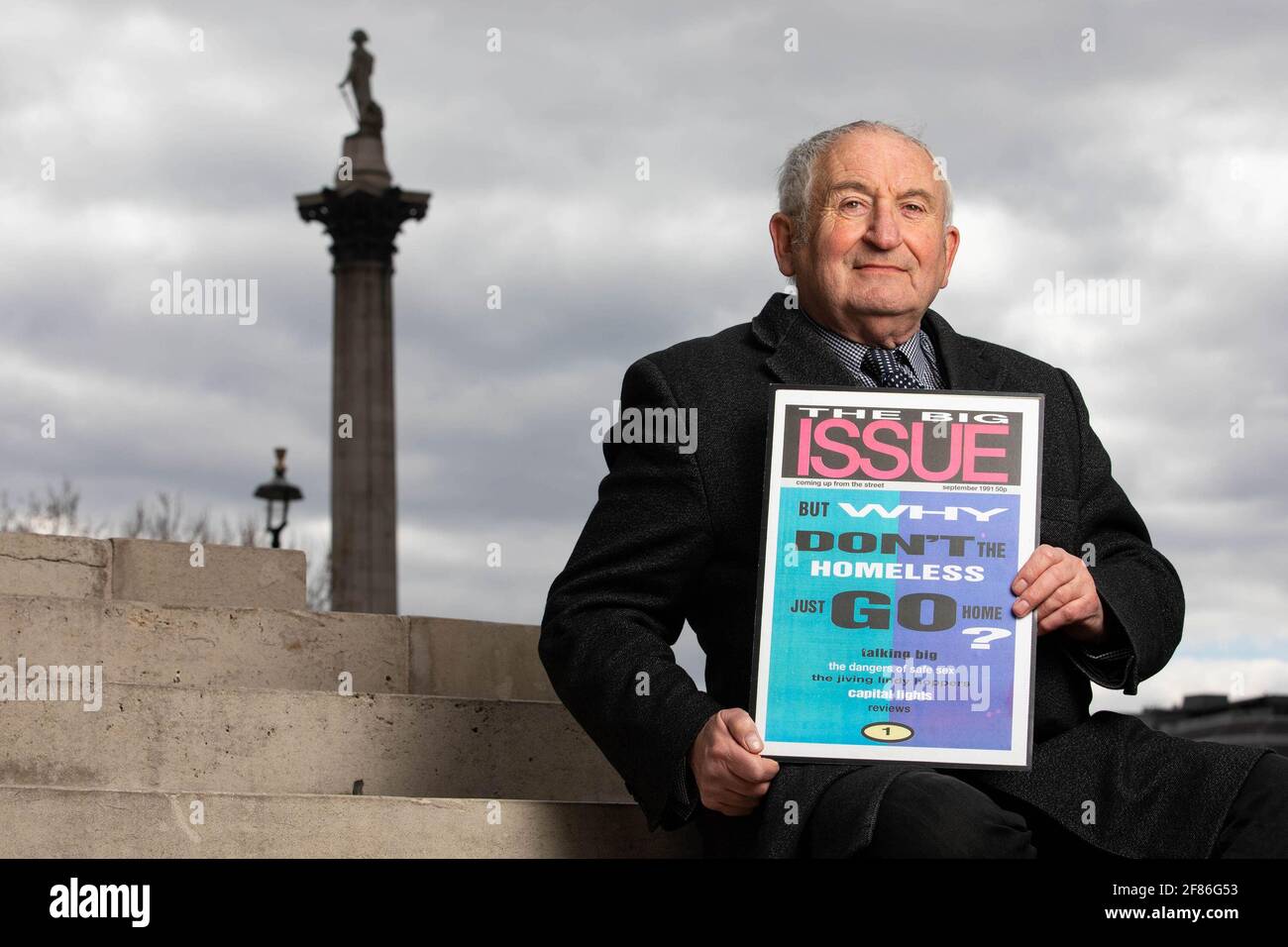 Big issue founder john bird hi-res stock photography and images - Alamy