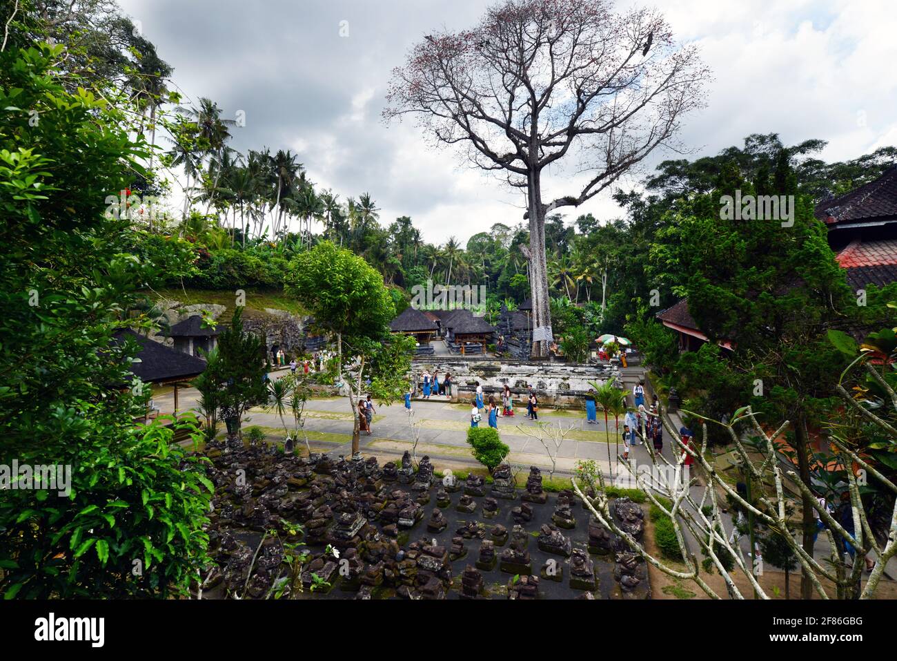 Goa Gajah ( Elephant cave ) temple complex and sanctuary near Ubud ...