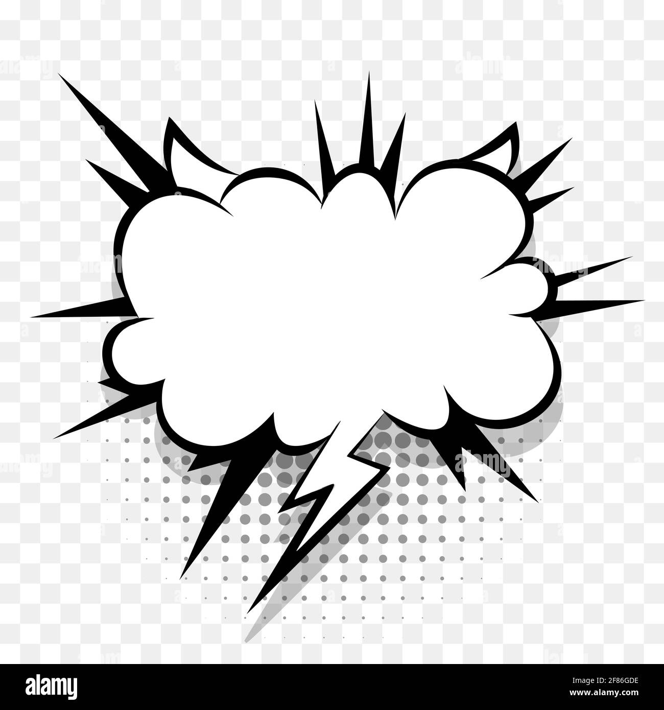 Comic Speech Bubble Clip Art