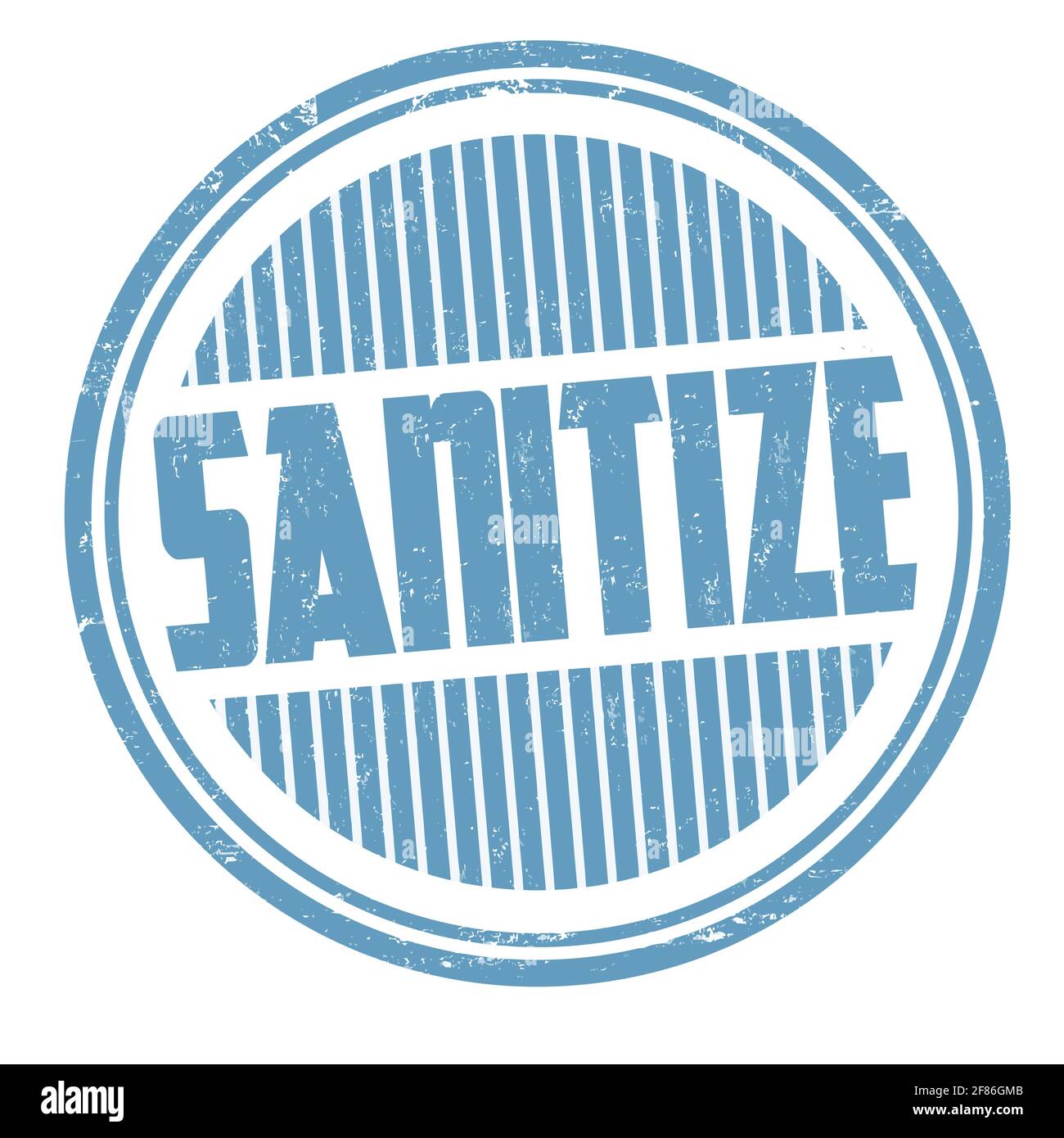 Sanitize grunge rubber stamp on white background, vector illustration ...