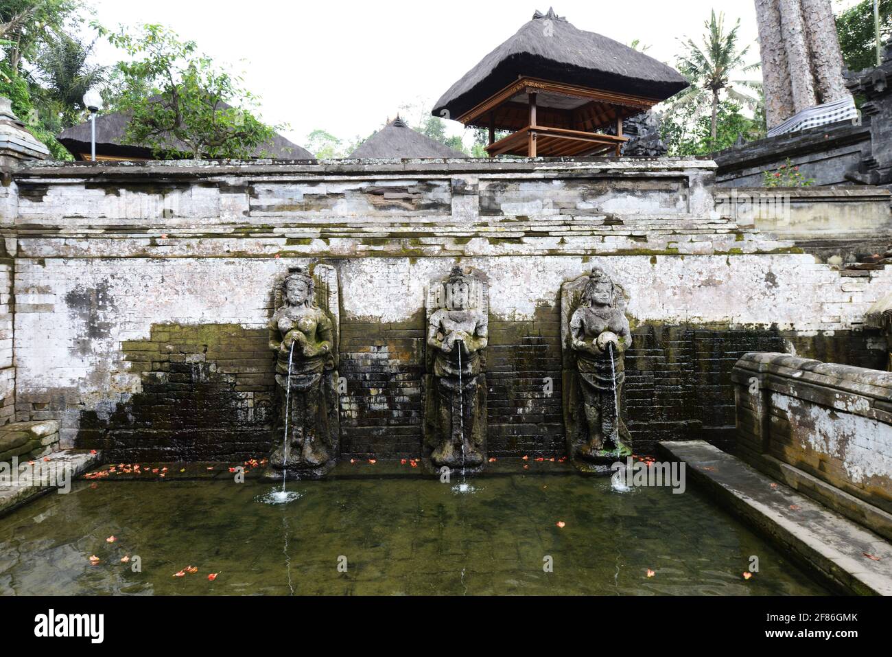 Goa Gajah ( Elephant cave ) temple complex and sanctuary near Ubud ...