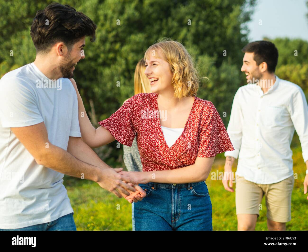 Spanish People Talking To Each Other