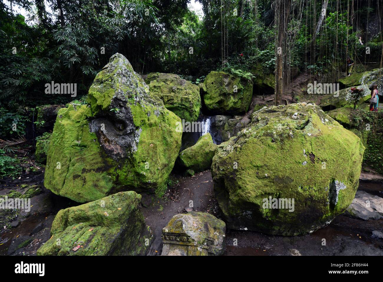 Goa Gajah ( Elephant cave ) temple complex and sanctuary near Ubud ...