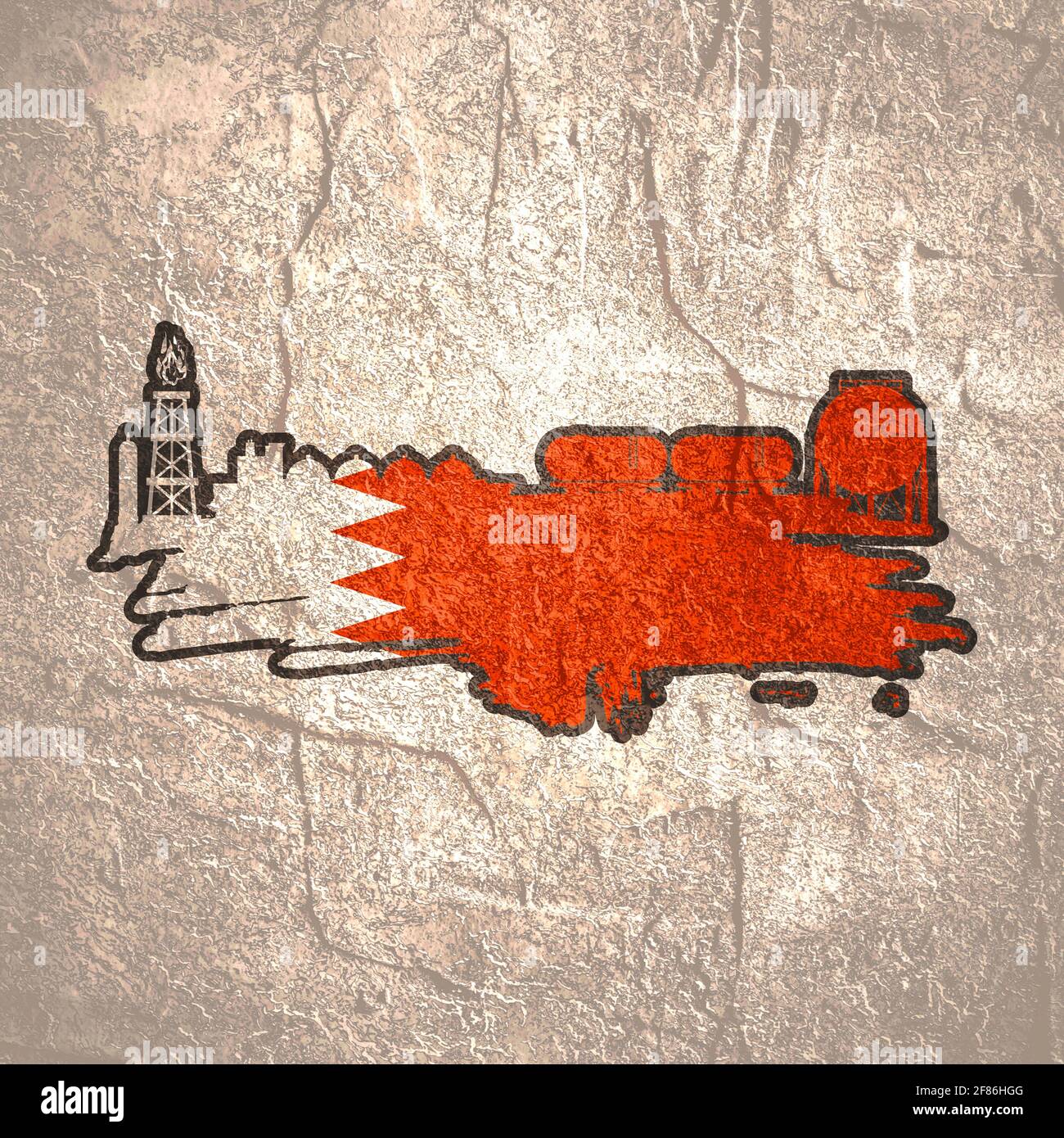 Energy and Power icons set and grunge brush stroke. Design concept of ...