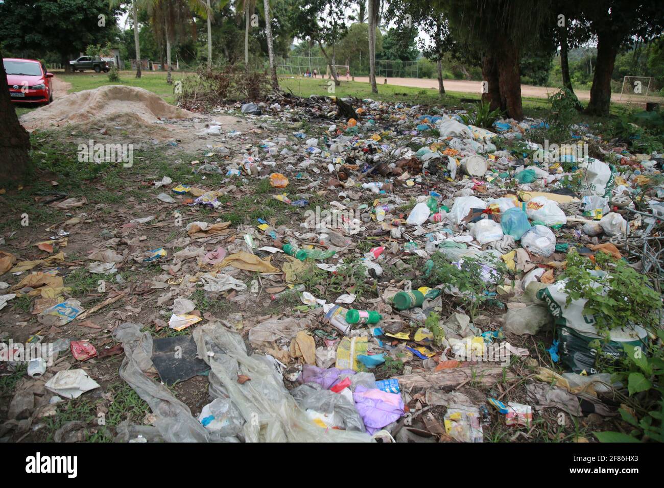 mata de sao joao, bahia / brazil - november 4, 2020: area of irregular ...