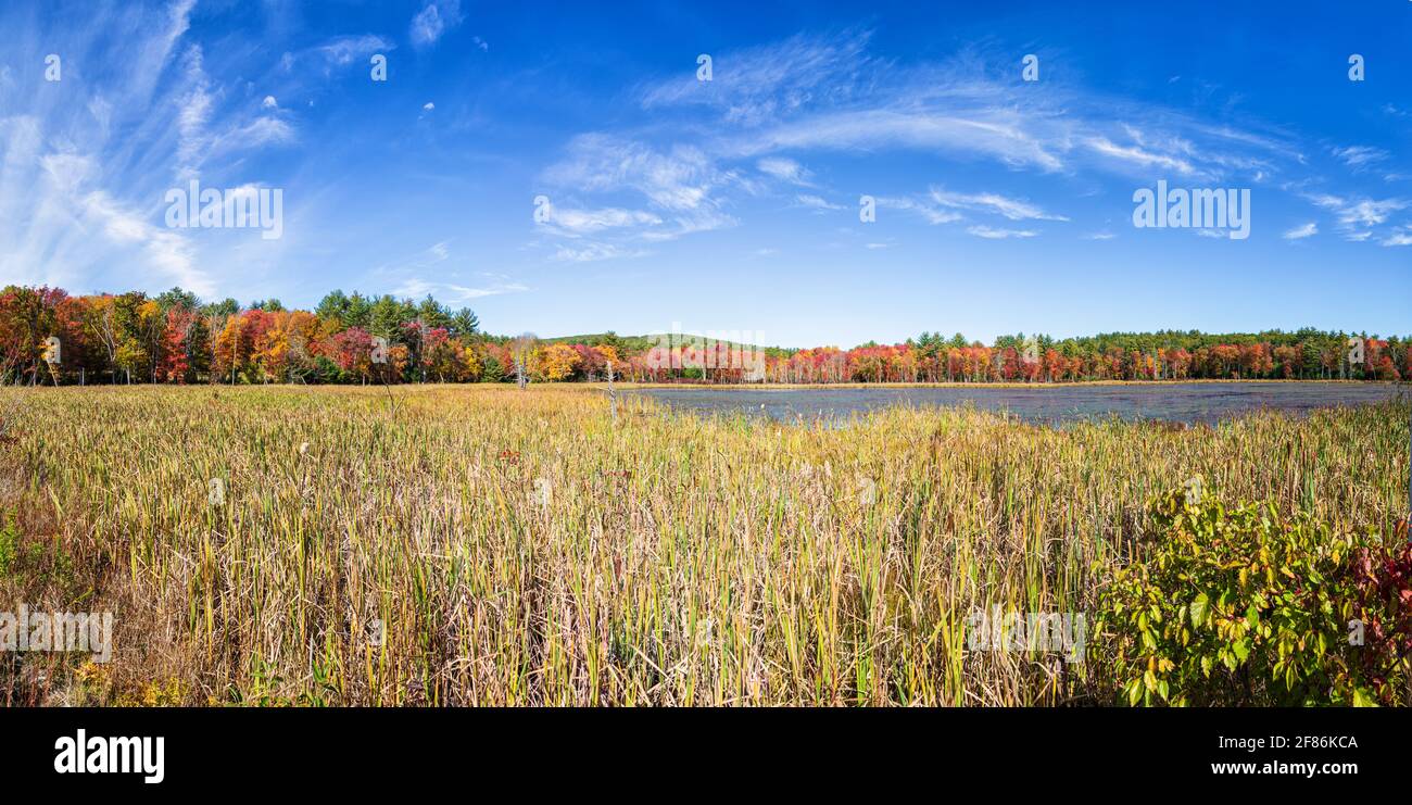 Fall Season in Western Massachusetts Stock Photo - Alamy
